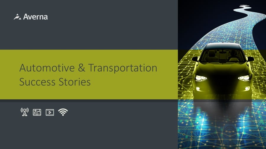 Customer Success for Automotive - Averna