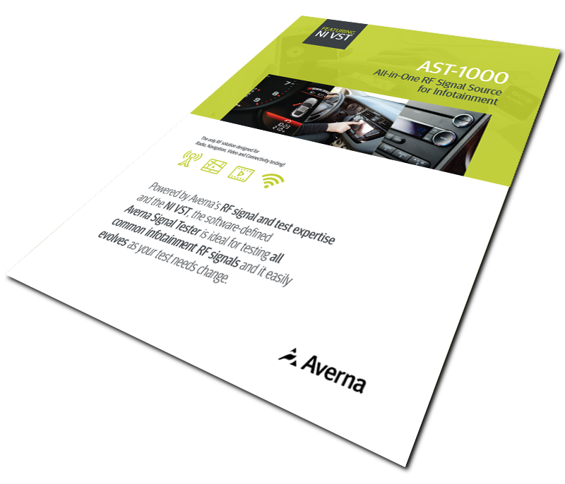 AST-1000 All-in-One RF Signal Source for Infotainment