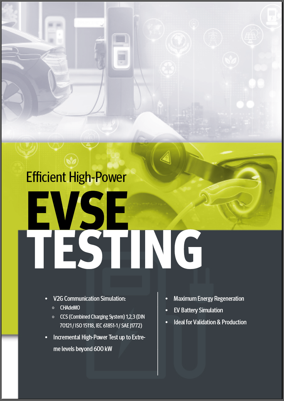 Efficient High - Power EVSE Testing