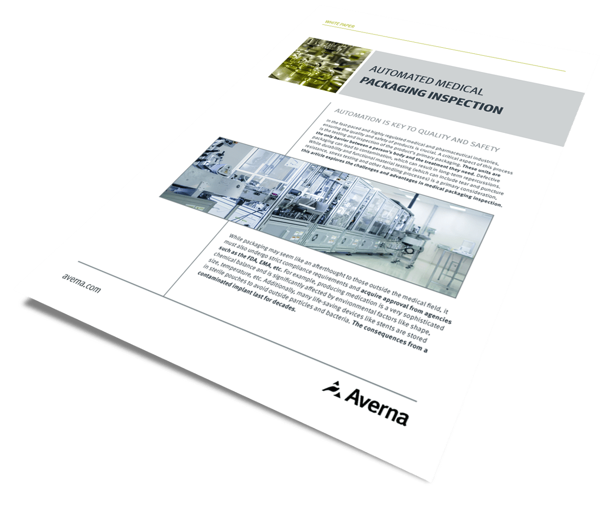 Automated Medical Packaging Inspection - Averna